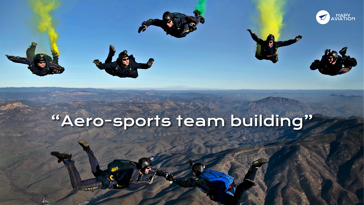 Aerosports for Team Building: Unleash the Adventure | by Hapy Aviation ...