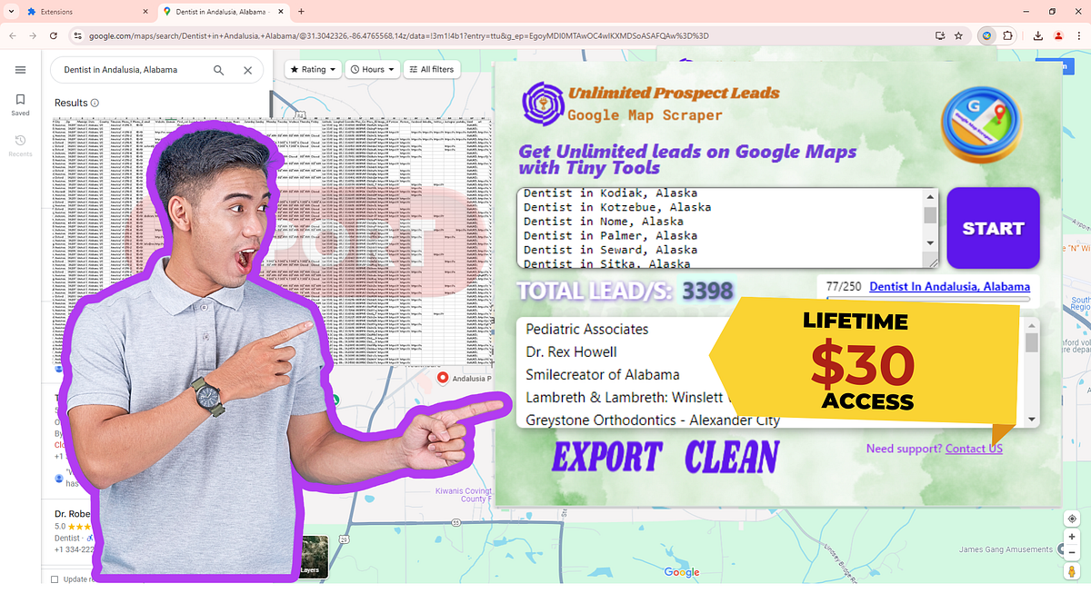 Unlock Unlimited Leads with Tiny Tools: The Ultimate Google Maps ...