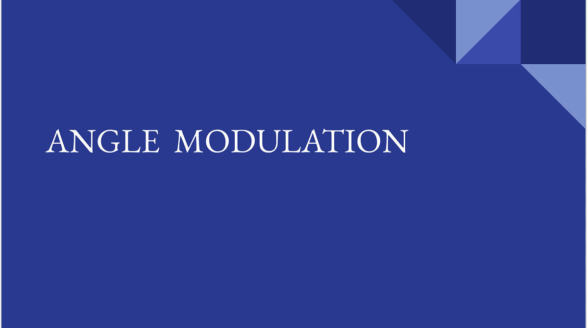 Angle Modulation Unveiled: Frequency and Phase Modulation Explained ...