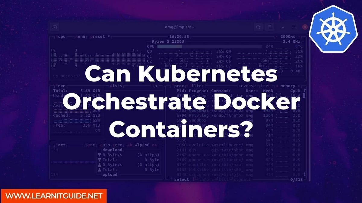 Can Kubernetes Orchestrate Docker Containers A Tech Blog Medium