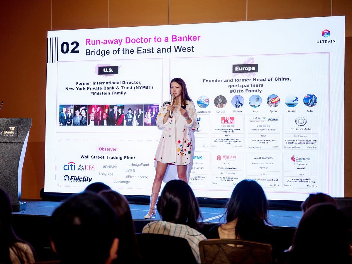 Ultrain News | From Conventional Investment to Blockchain by Emma Liao ...