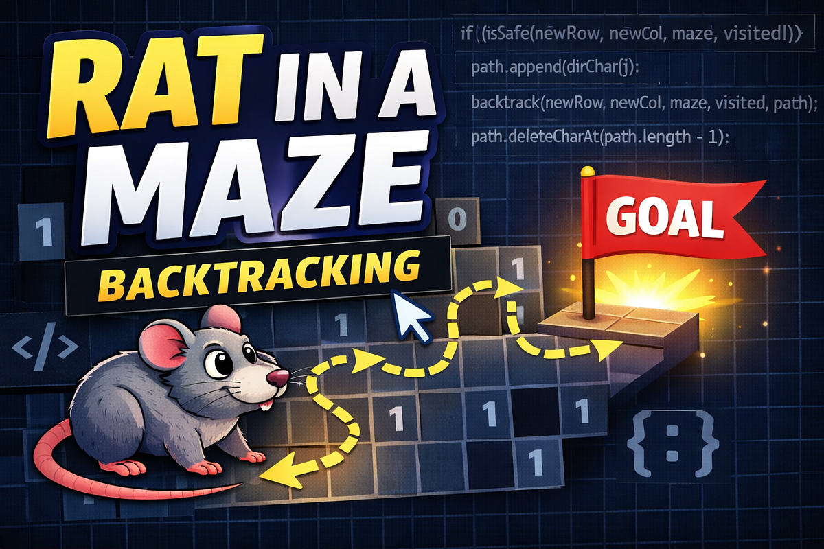 Rat in a Maze — A Simple Backtracking Problem | by Yogendra | Jan, 2026 ...