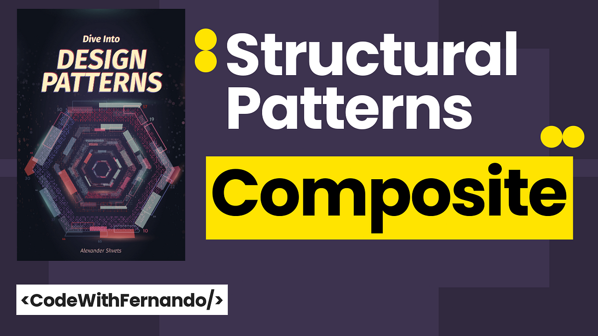 Structural Design Patterns: Composite | by Fernando Salas | Stackademic