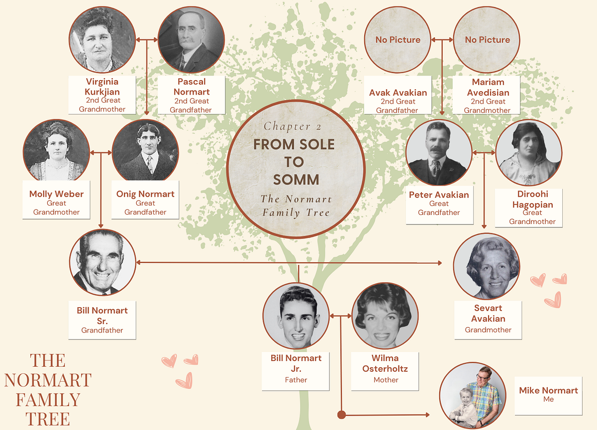 From Sole to Somm. The Normart Family Tree — Chapter 2 | by Michael ...