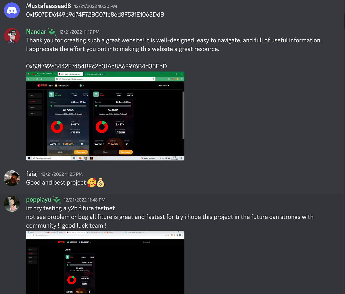 Y2B Finance — Testnet summary & Airdrop winners announcement | by Y2B ...