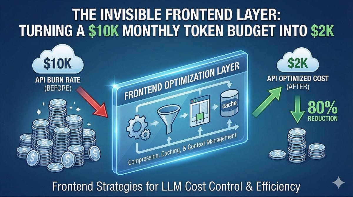 The Invisible Frontend Layer That Turns a $10k Monthly Token Budget ...