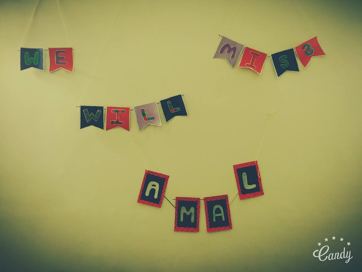 My journey at Amal. My journey at Amal is very difficult to… | by Ammad ...