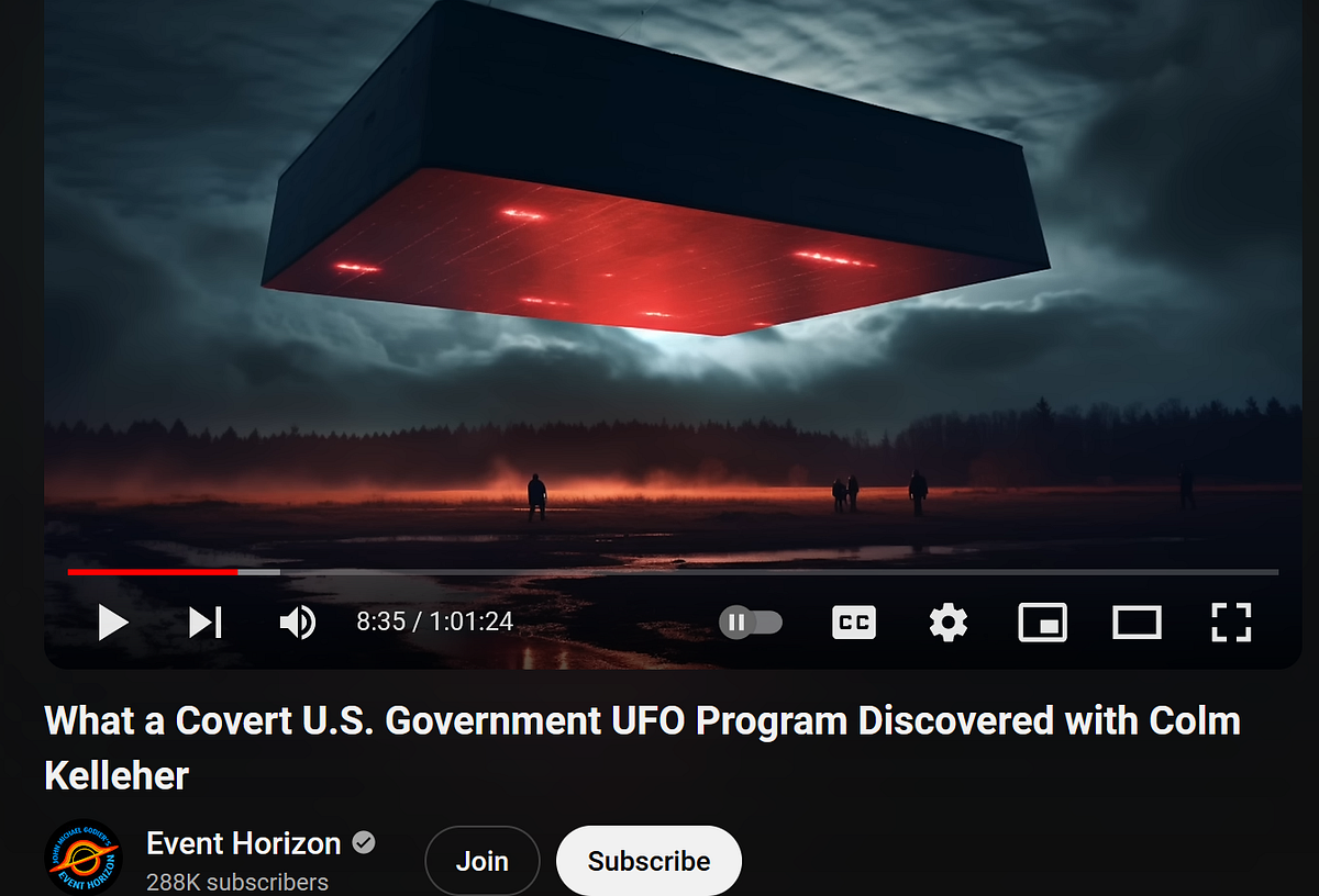UFOs and the Obscure Dark. When humans obfuscate truth, we find… | by John Ege | Medium