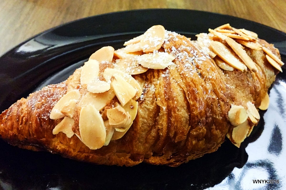 Almond Croissants for Two – a poem in quatrain | The Brain is a Noodle
