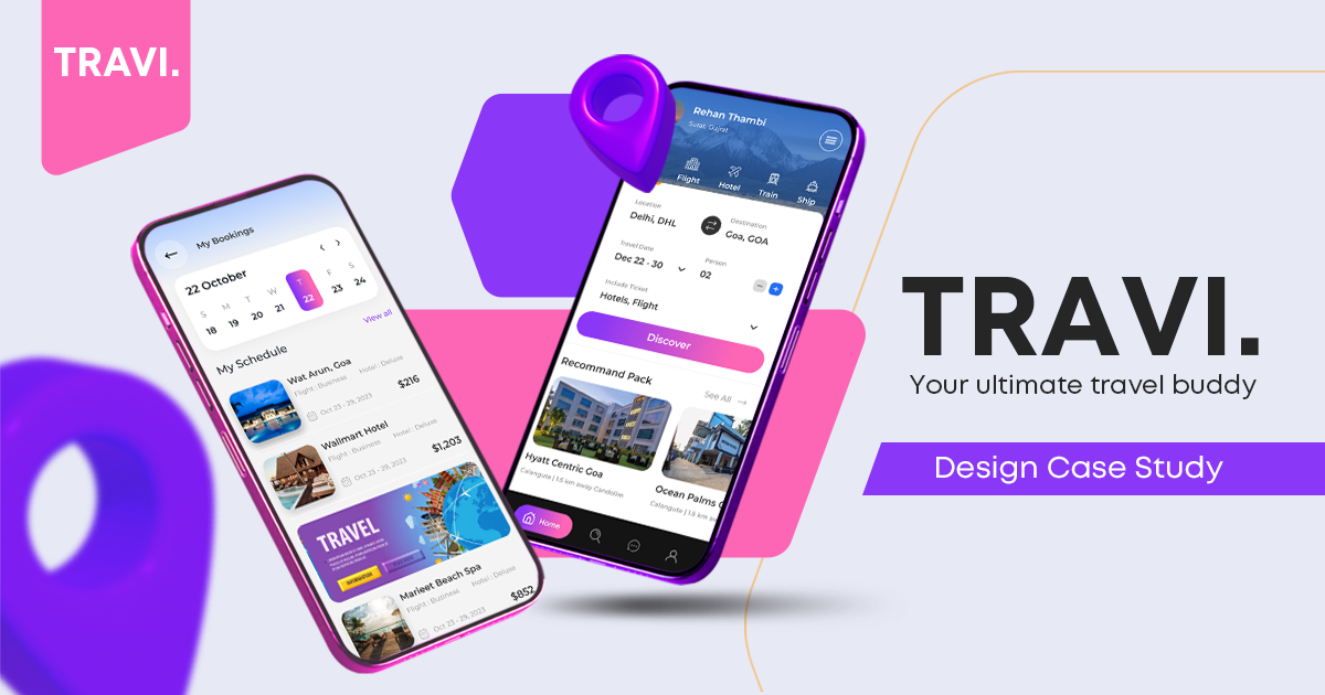 How to build the UI/UX of a Travel app? | by Chaintech Network | Design ...