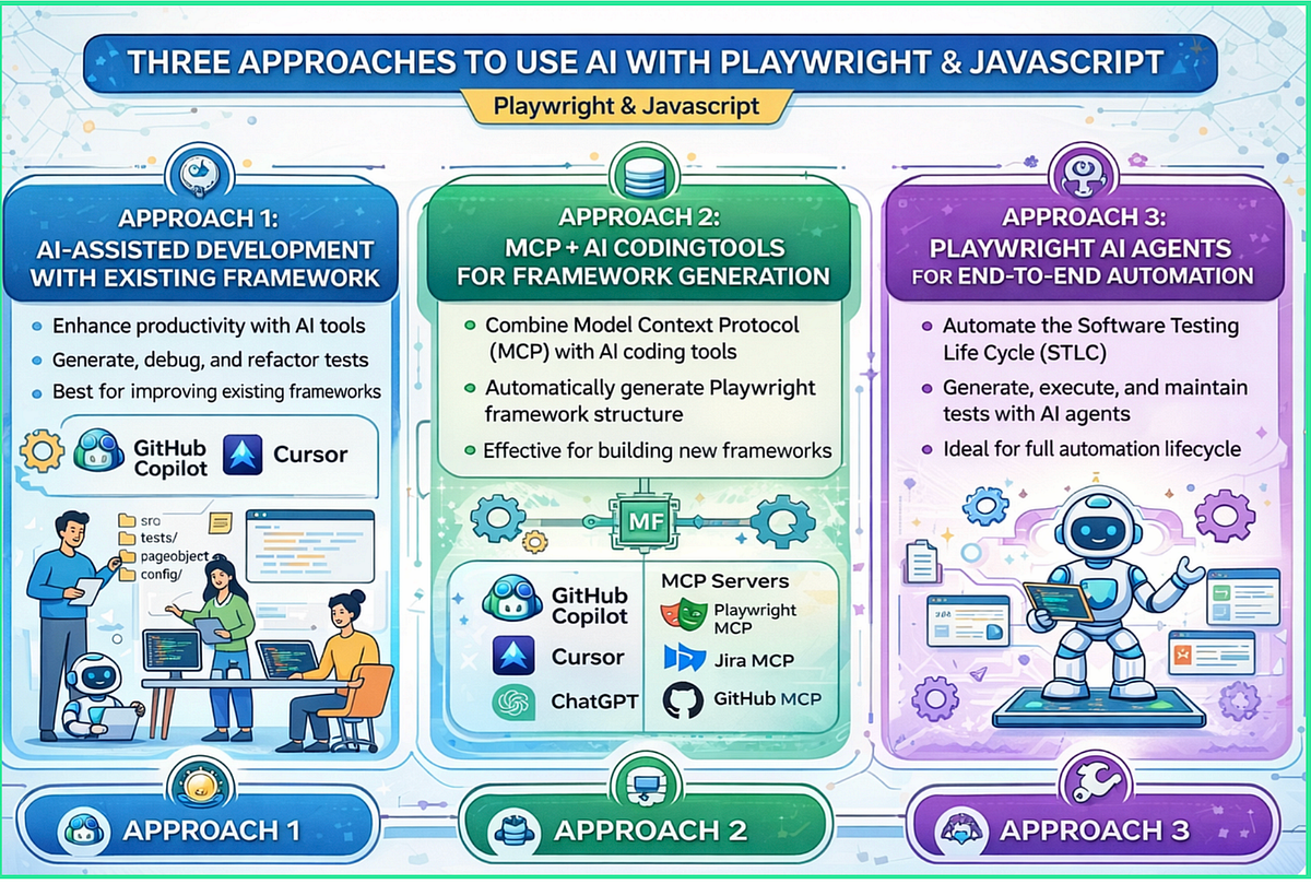 Practical Approaches to Using AI with Playwright and JavaScript | by ...