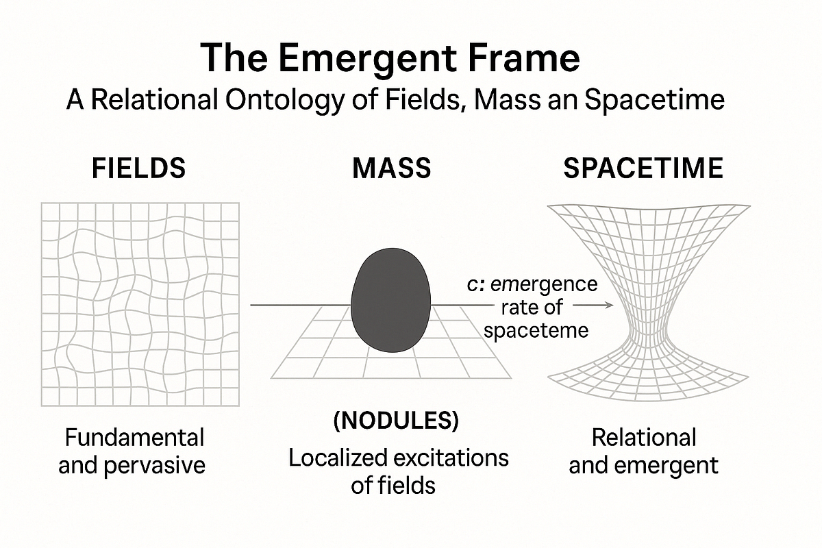 The Emergent Frame: A Relational Ontology of Fields, Mass, and ...