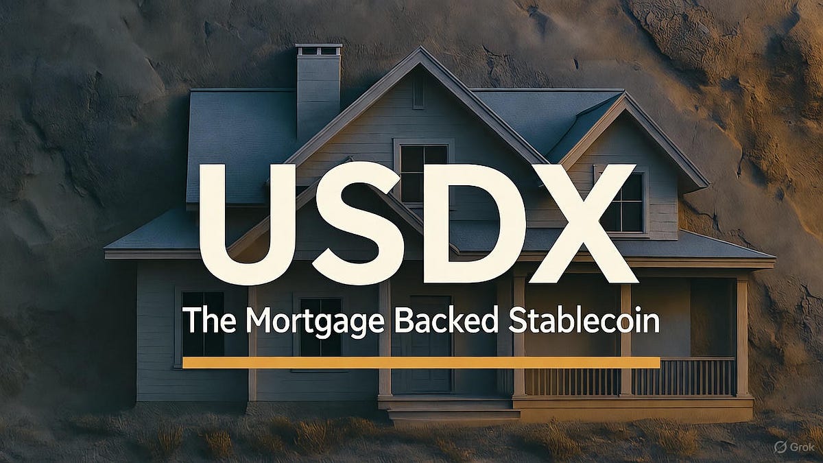 What is USDX?. The Mortgage Backed Stablecoin | by Winston Robson ...