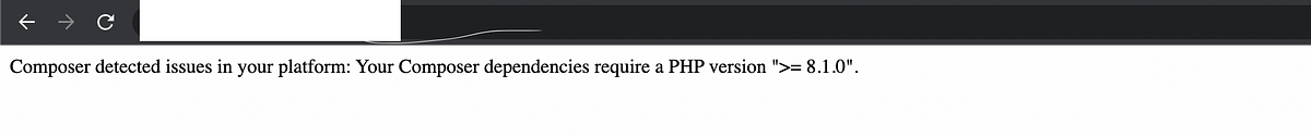 Composer Detected Issues: Required PHP Version | by Masum Reza | Medium Composer Detected Issues: Required PHP Version | by Masum Reza | Medium