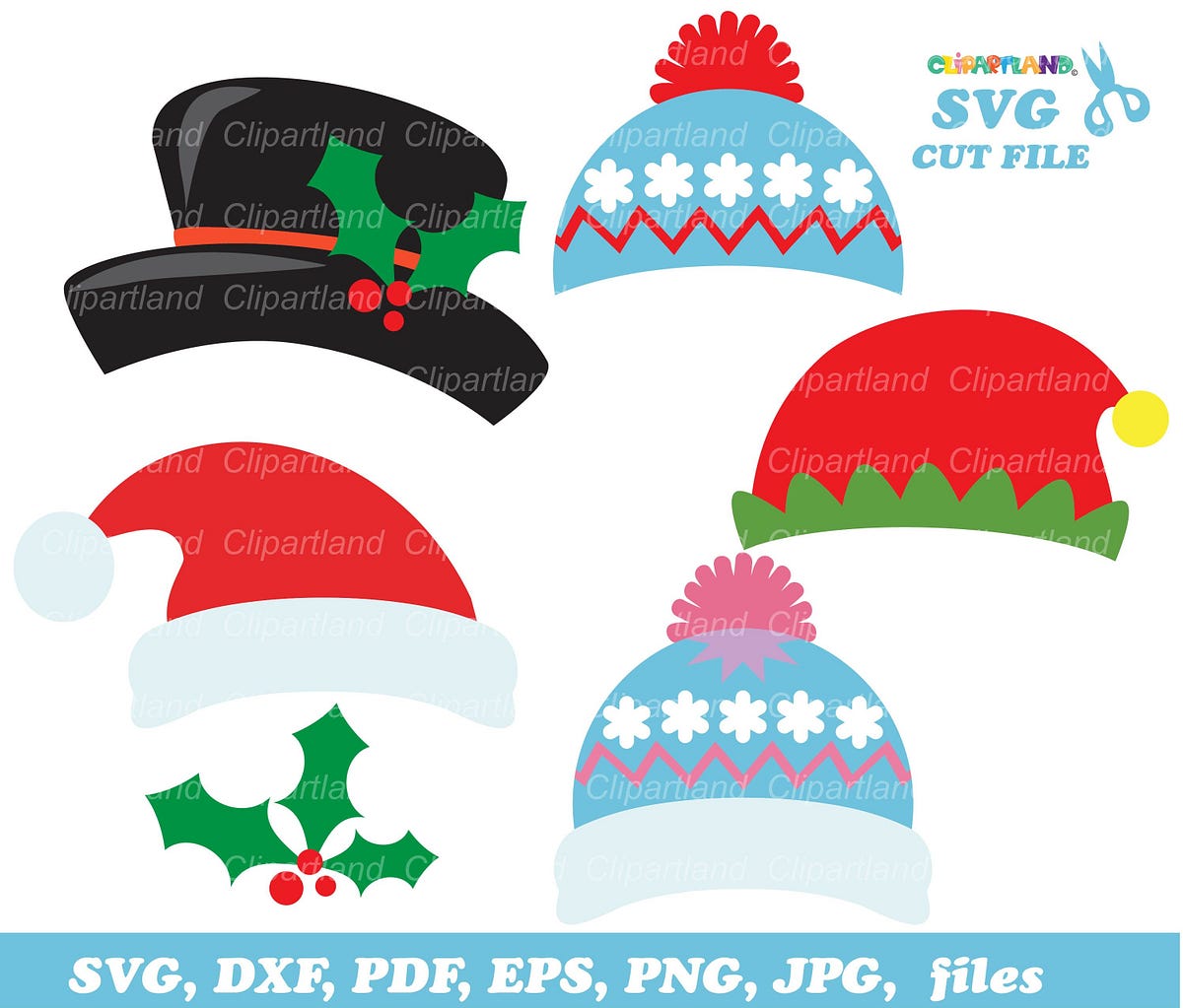 INSTANT Download. Personal and commercial use is included! Winter hat ...