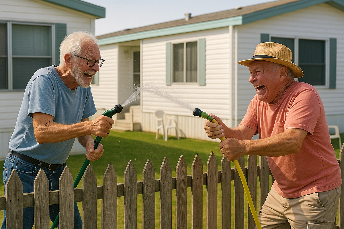 Retirement Is Peaceful… Until It’s a Senior Water Fight | by Stories by ...