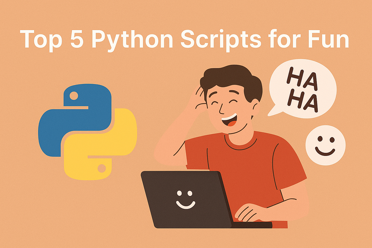Top 5 Python Scripts for Fun: Code, Laugh, Repeat! | by JK | Medium