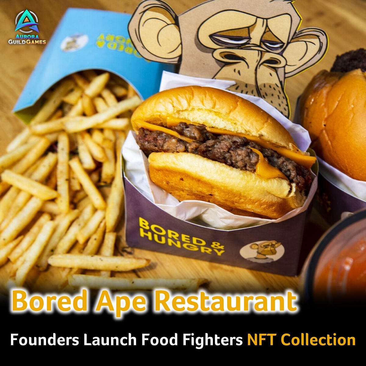 Bored Ape Restaurant Founders Launch Food Fighters NFT Collection | by ...