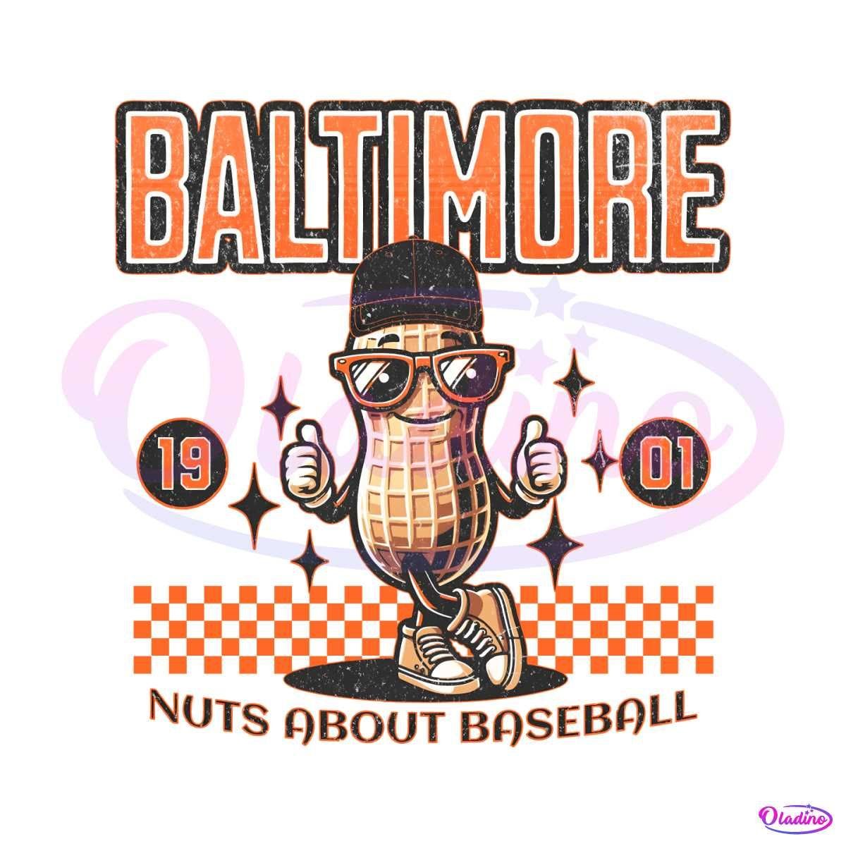 Baltimore Nuts About Baseball 1901 PNG - Darrylwu - Medium