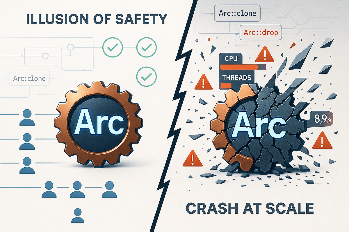 We Thought Arc Was Cheap — Until It Crashed Our Rust App at Scale | by Concurrent Mind | Jul ...