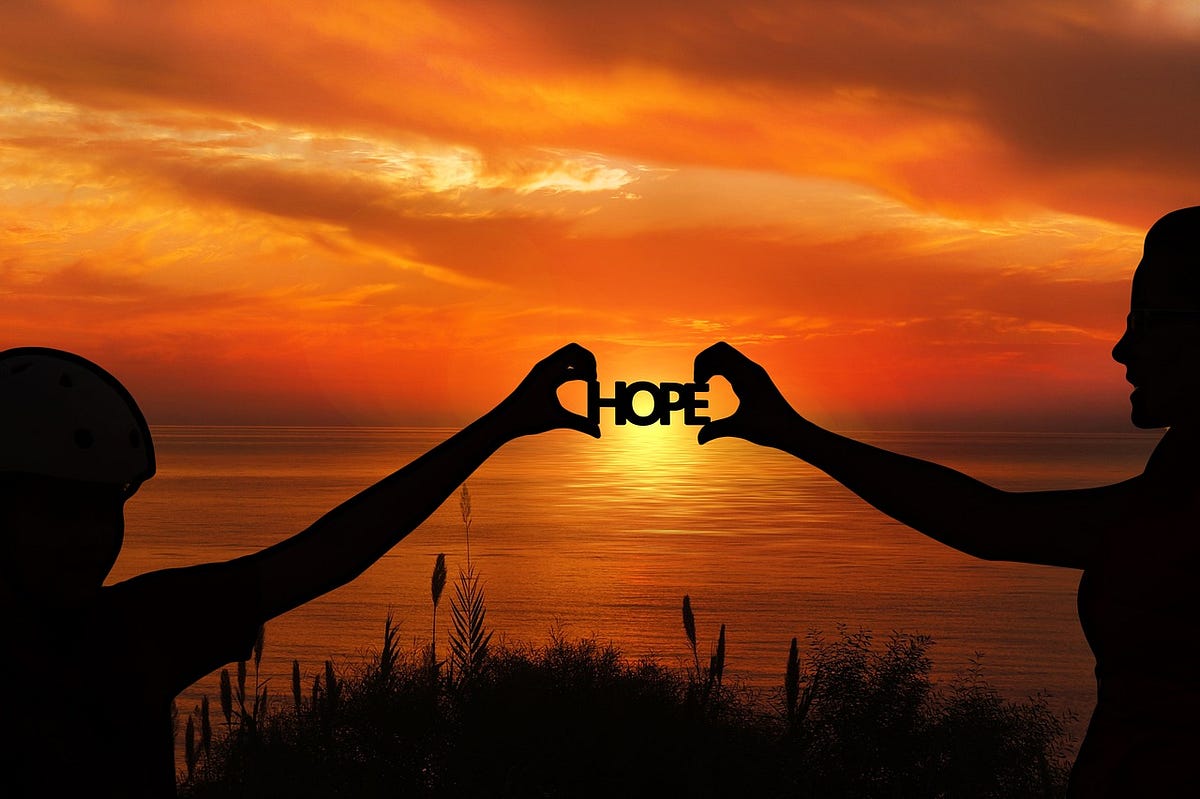 Hope. We are all humans, connected yet alone | by Fresh Receptive | Medium