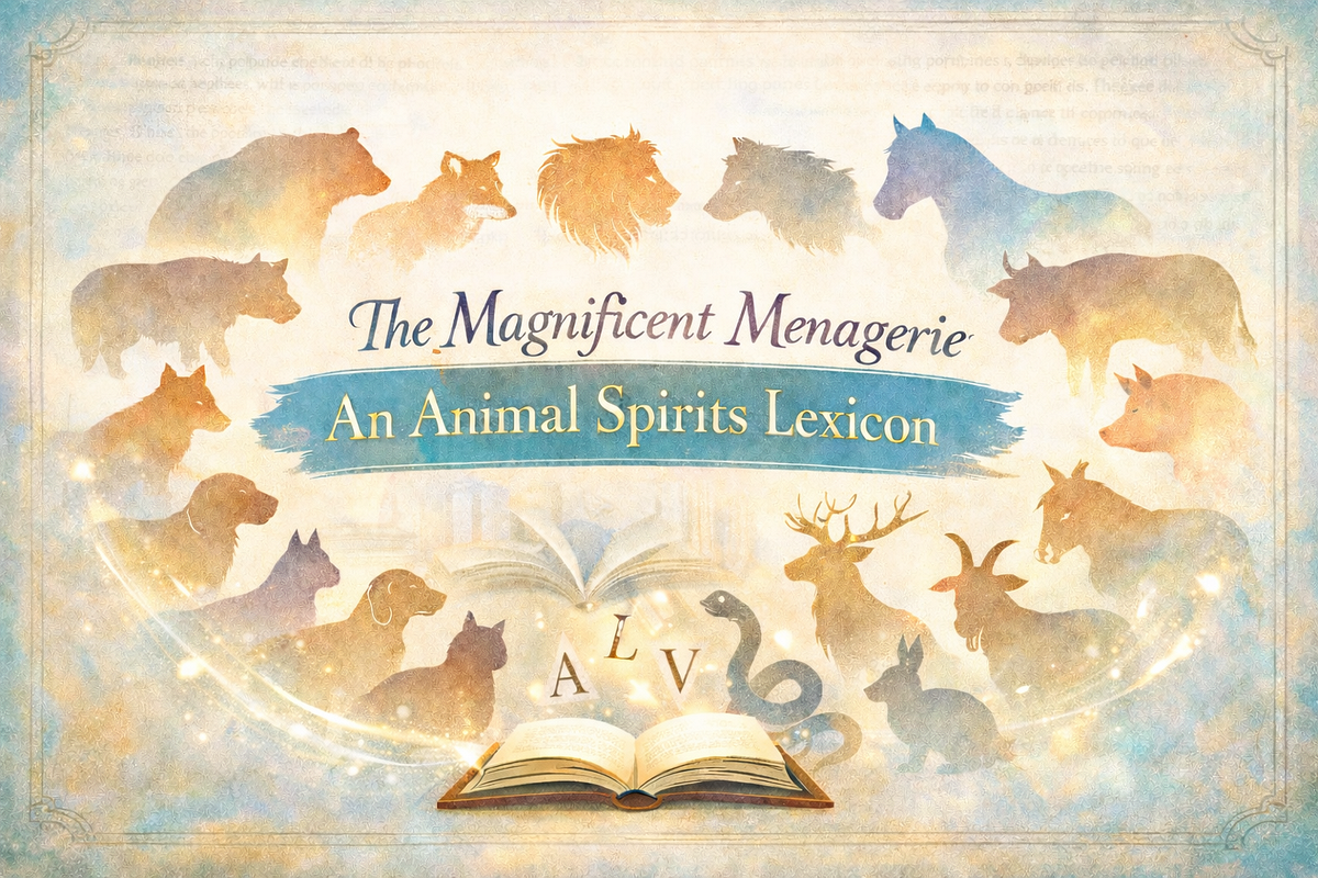 📖 Daily Vocab #8 — The Magnificent Menagerie: An Animal Spirits Lexicon ...