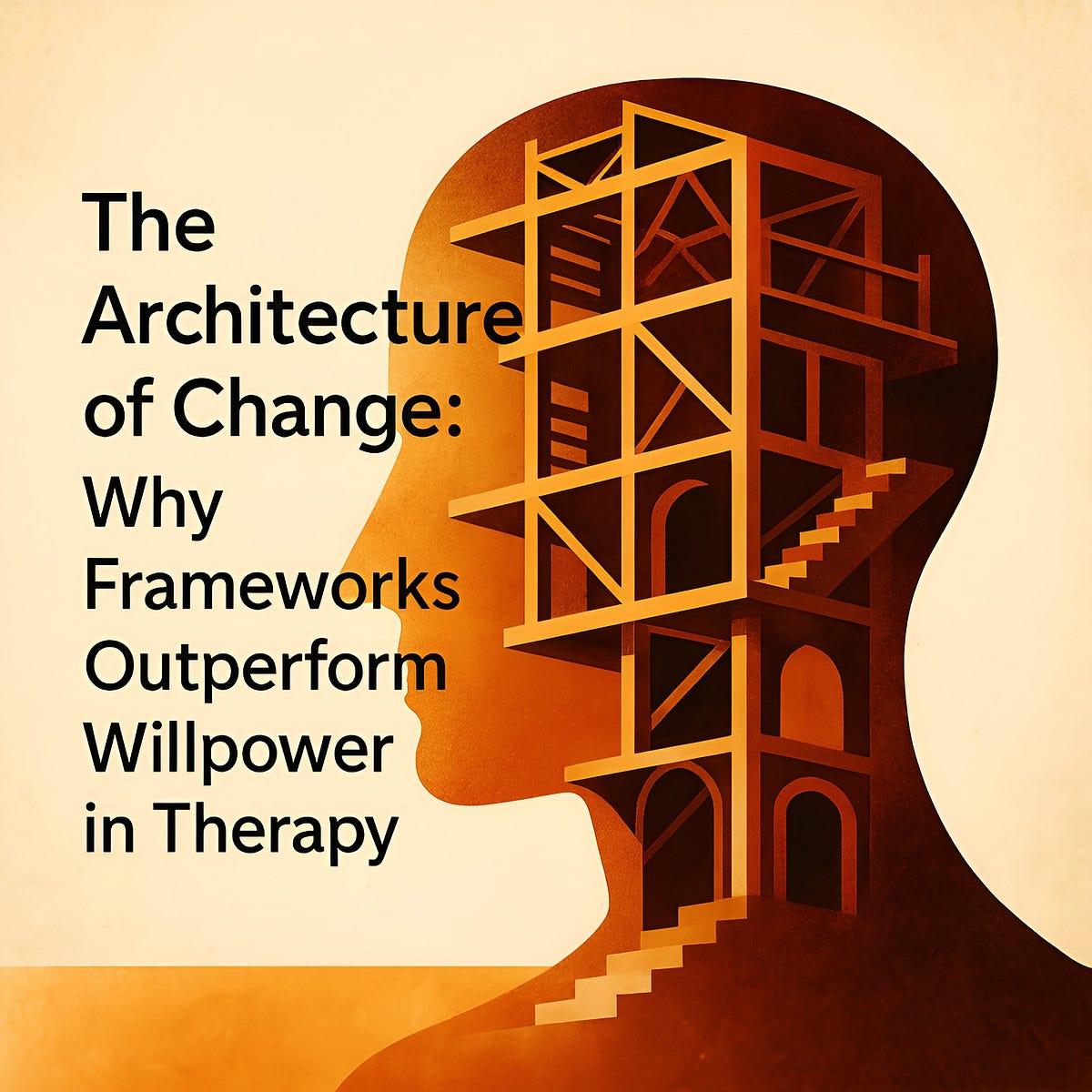 The Architecture of Change: Why Frameworks Outperform Willpower in Therapy | by ...