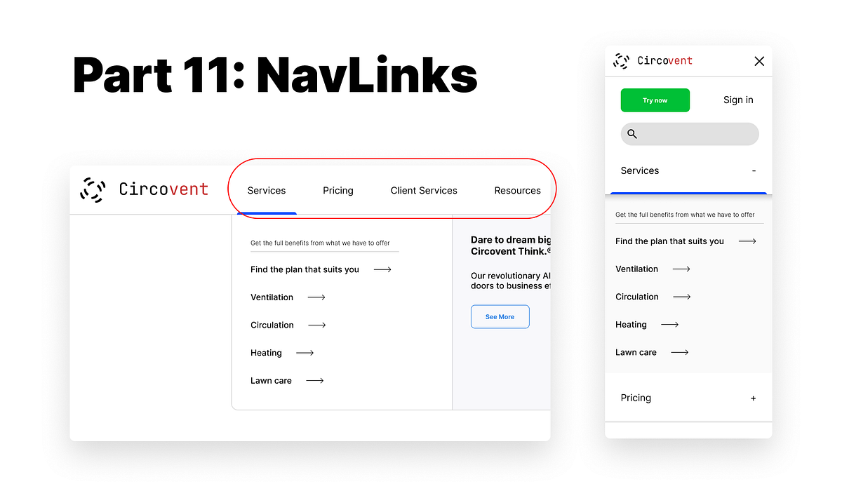 Part 11: The NavLinks component. Continue this tutorial of Svelte and… | by Corbz | Dev Genius