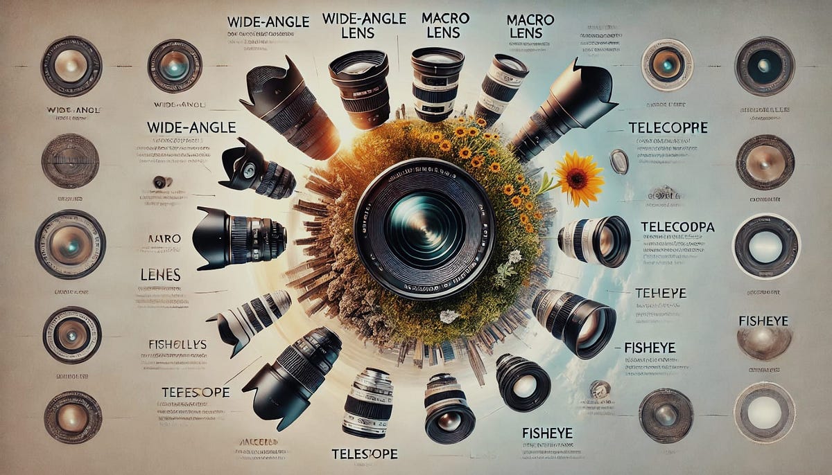 CONCEPT OF LENSES IN PHOTOGRAPHY: | by Alisha Khan | Nov, 2024 | Medium