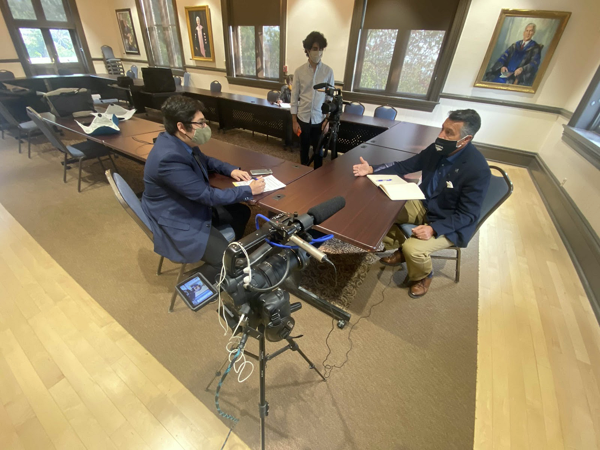 Andrew Mendez, incoming editor-in-chief of The Nevada Sagebrush, has ...