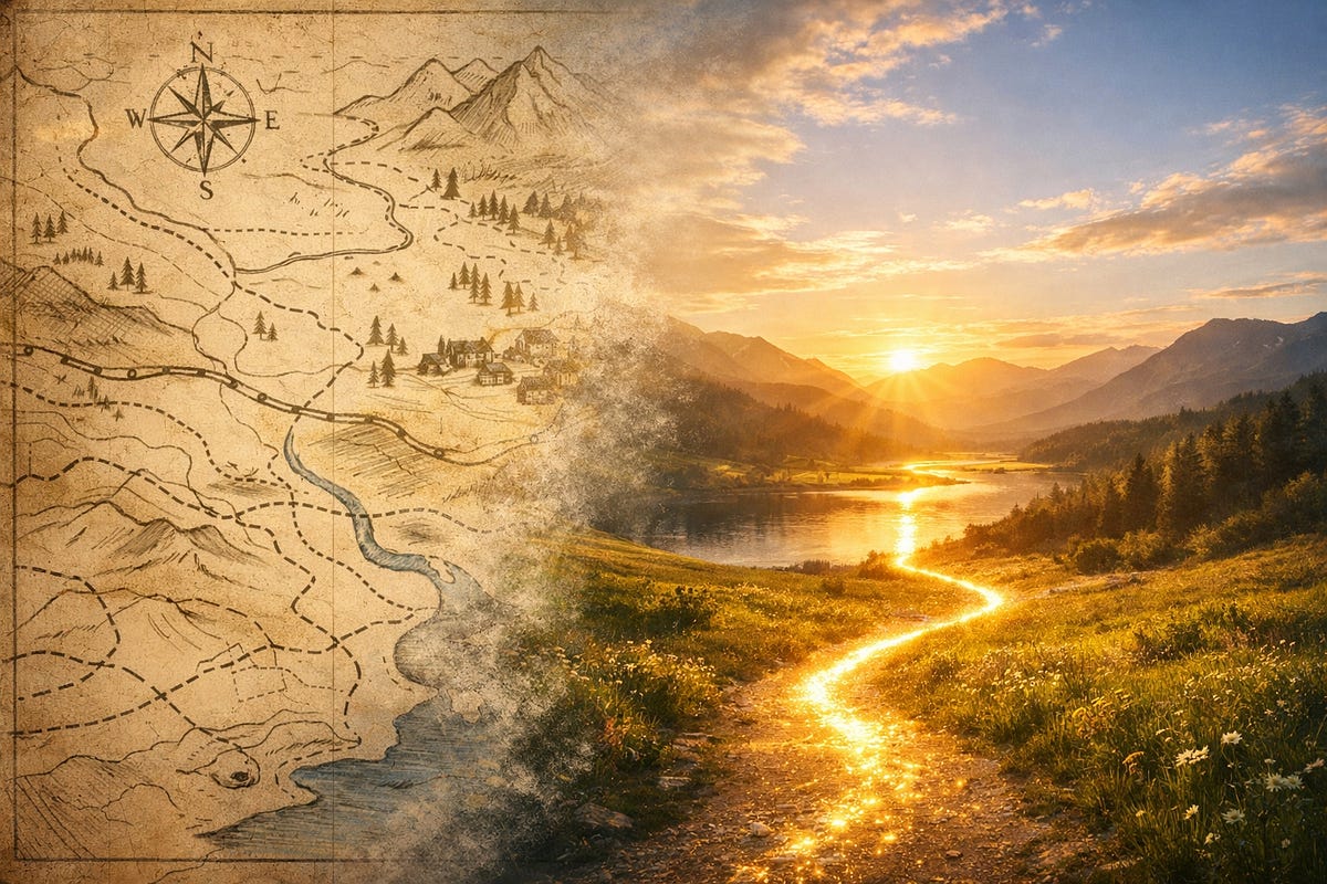When the Map Becomes More Important Than the Landscape | by Melinda K ...