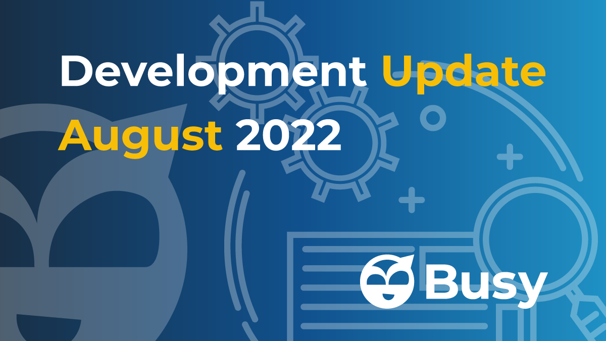 BusyDAO Development Update — 08/2022 | by Ing. Robert Michálek ...