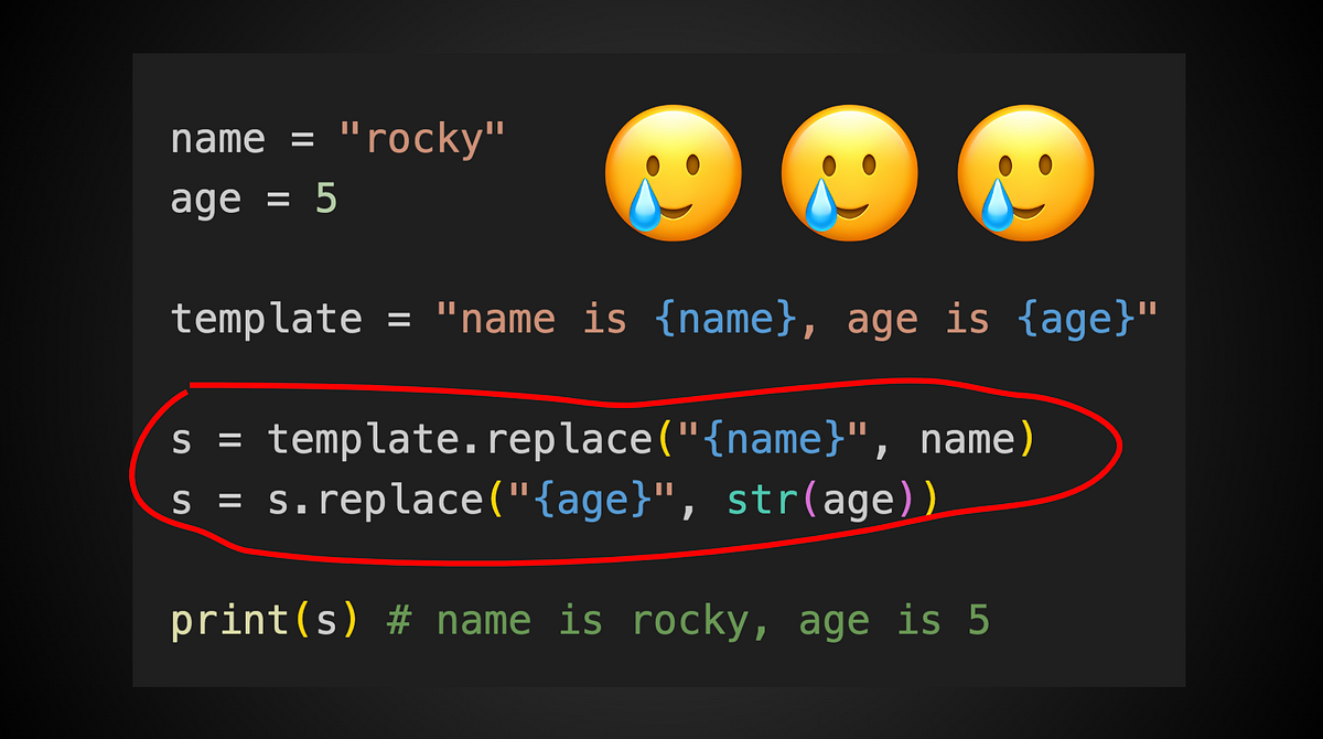 Please Don’t Deal With Template Strings This Way In Python | by Liu Zuo Lin | Level Up Coding