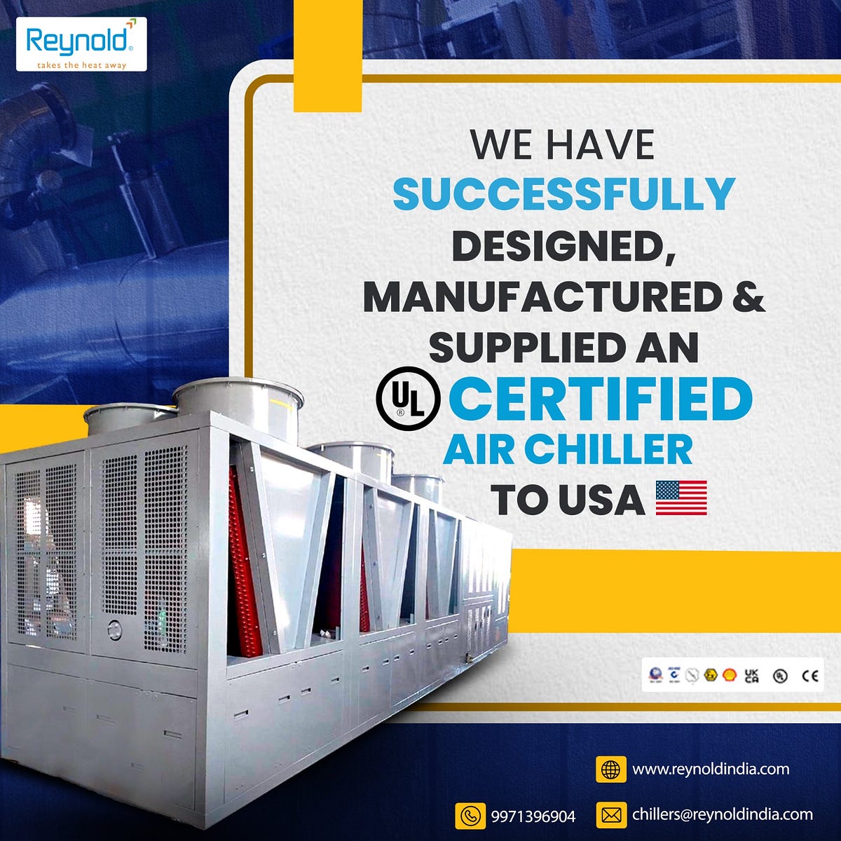 What is an industrial chiller? - Reynold India Pvt. Ltd. - Medium