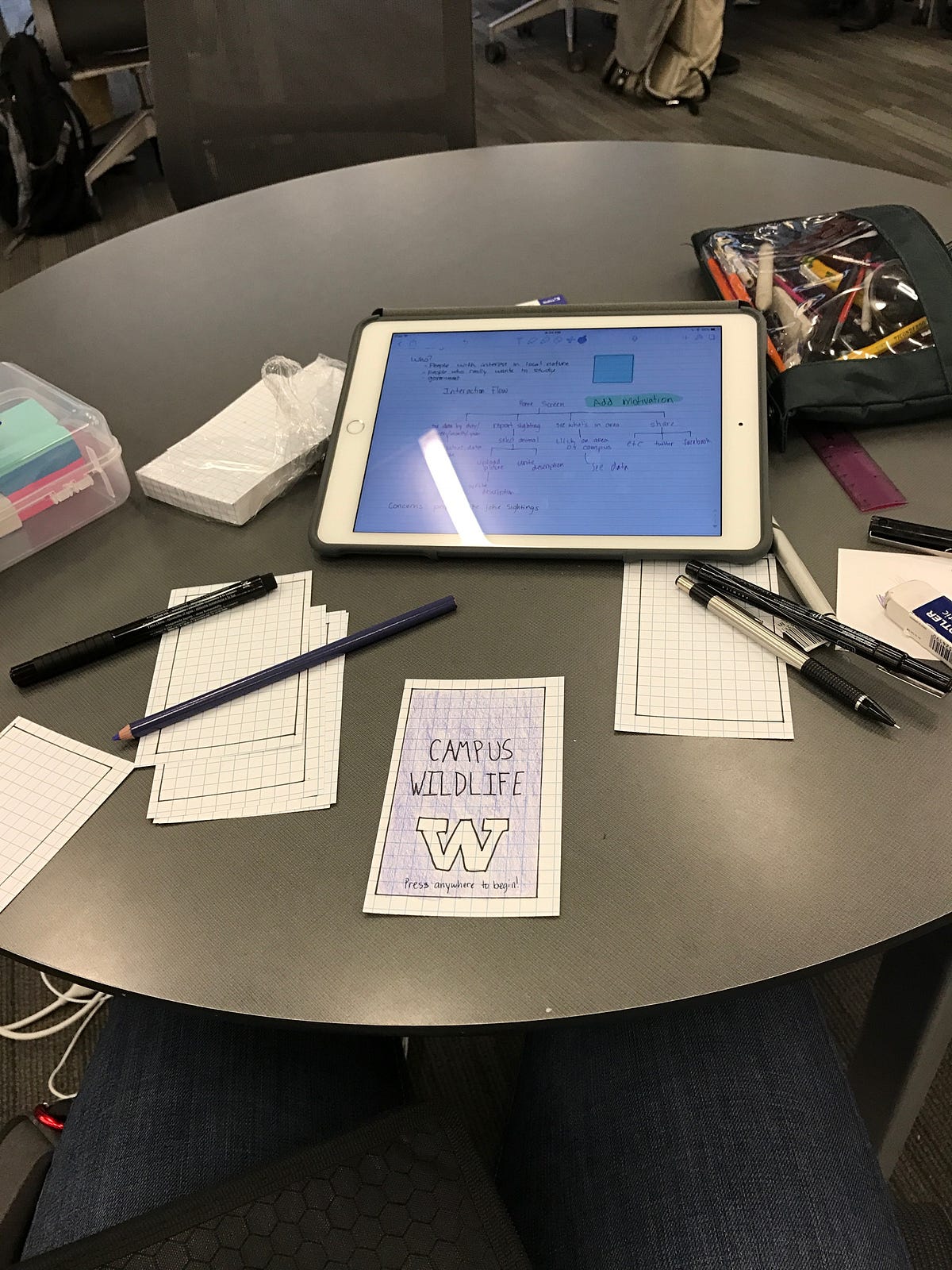 Sprint 1: Interaction Design. My task was to create a prototype of an ...