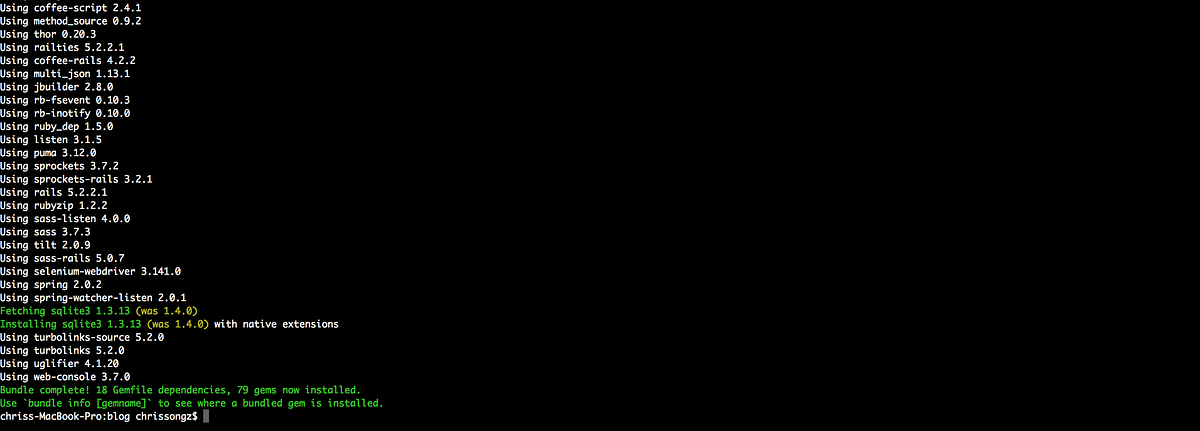 Error loading ‘sqlite3’ Active Record adapter | by Sarpong Abasimi | Medium