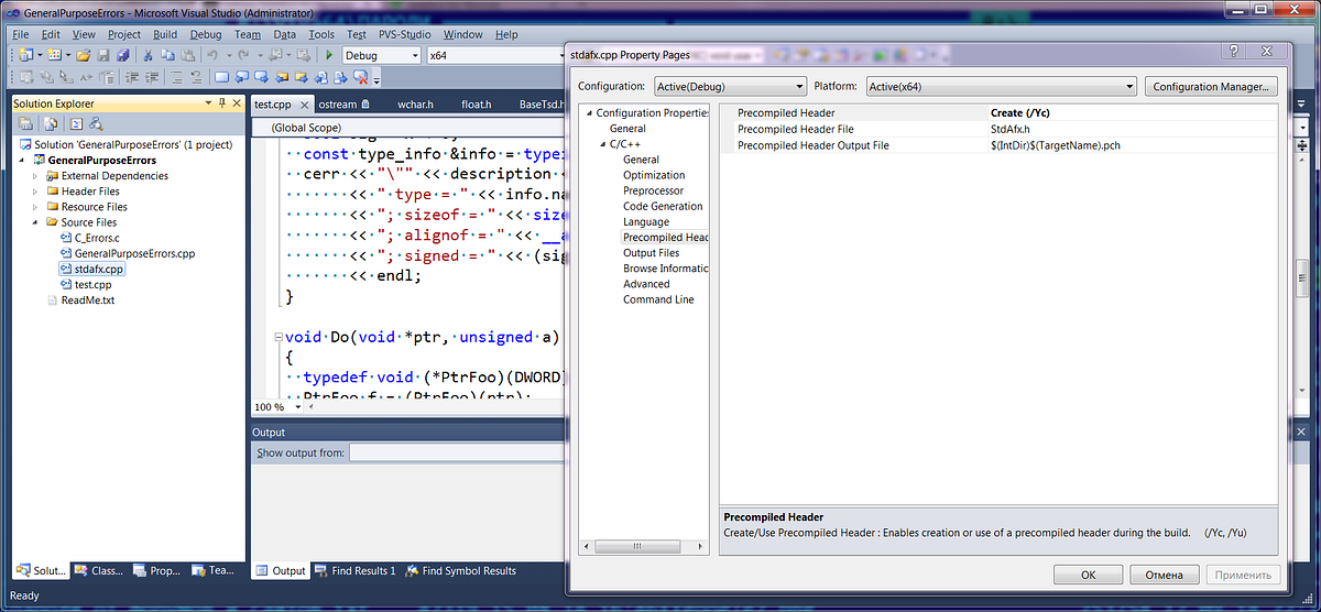 StdAfx.h manual. StdAfx.h Manual | by Andrey Karpov | Medium