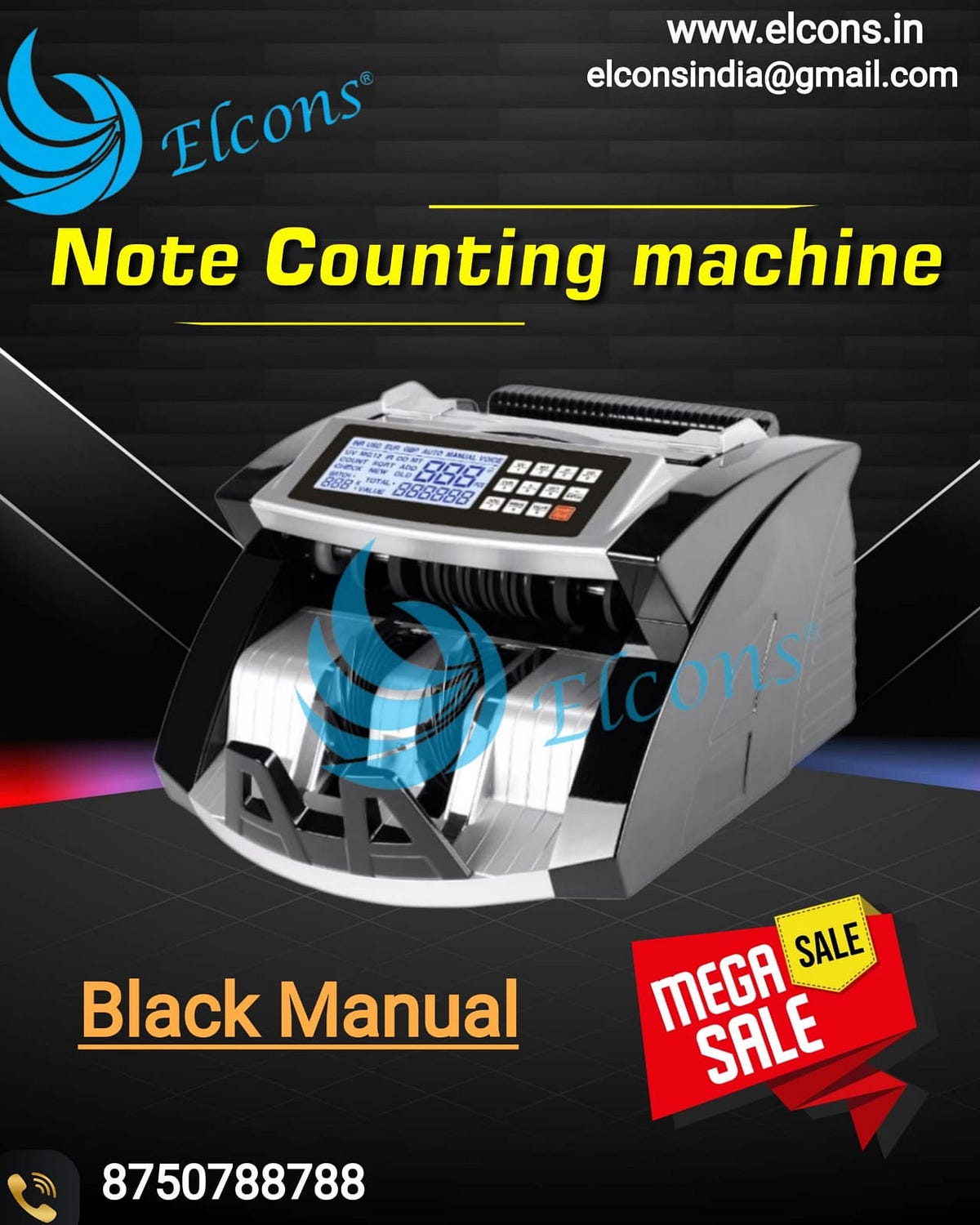 ALL KINDS OF NOTE COUNTING MACHINE AVAILABLE - Elcon Security Systems ...