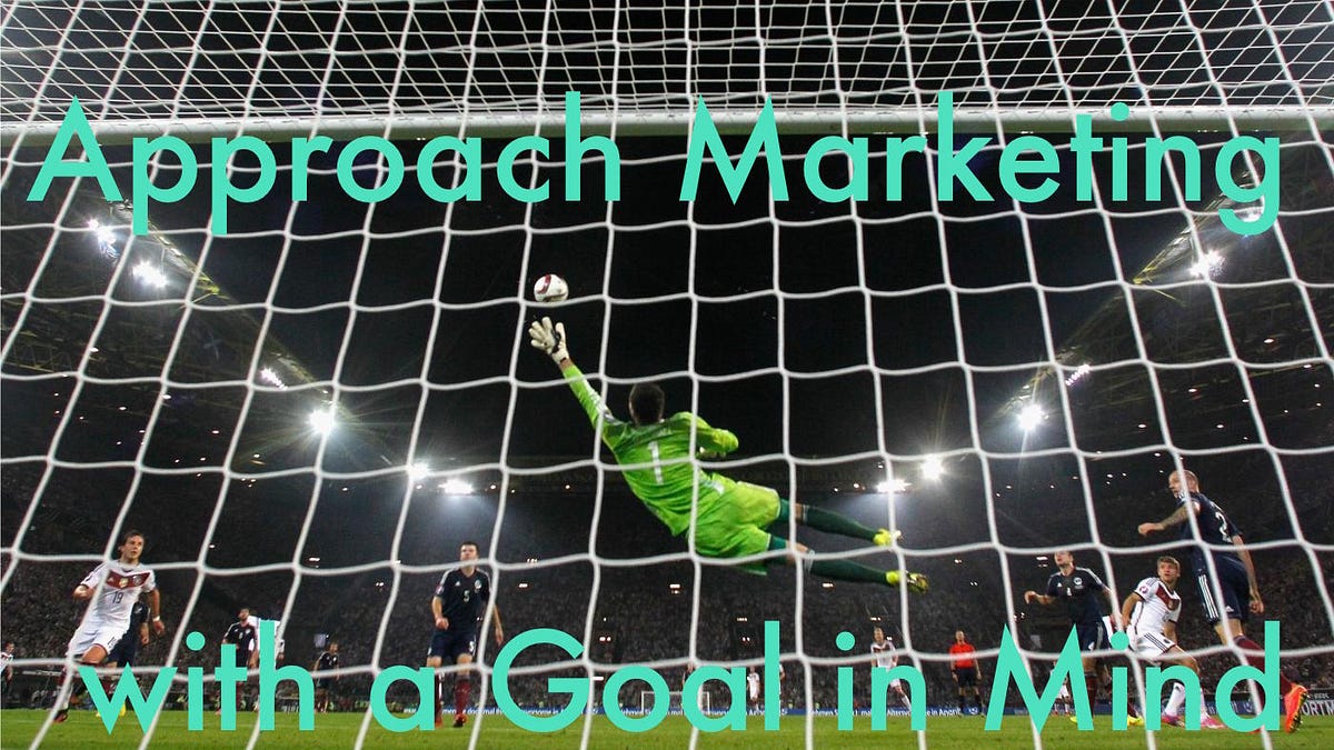 Approach Marketing with a Goal in Mind | by Starchup Inc | Medium