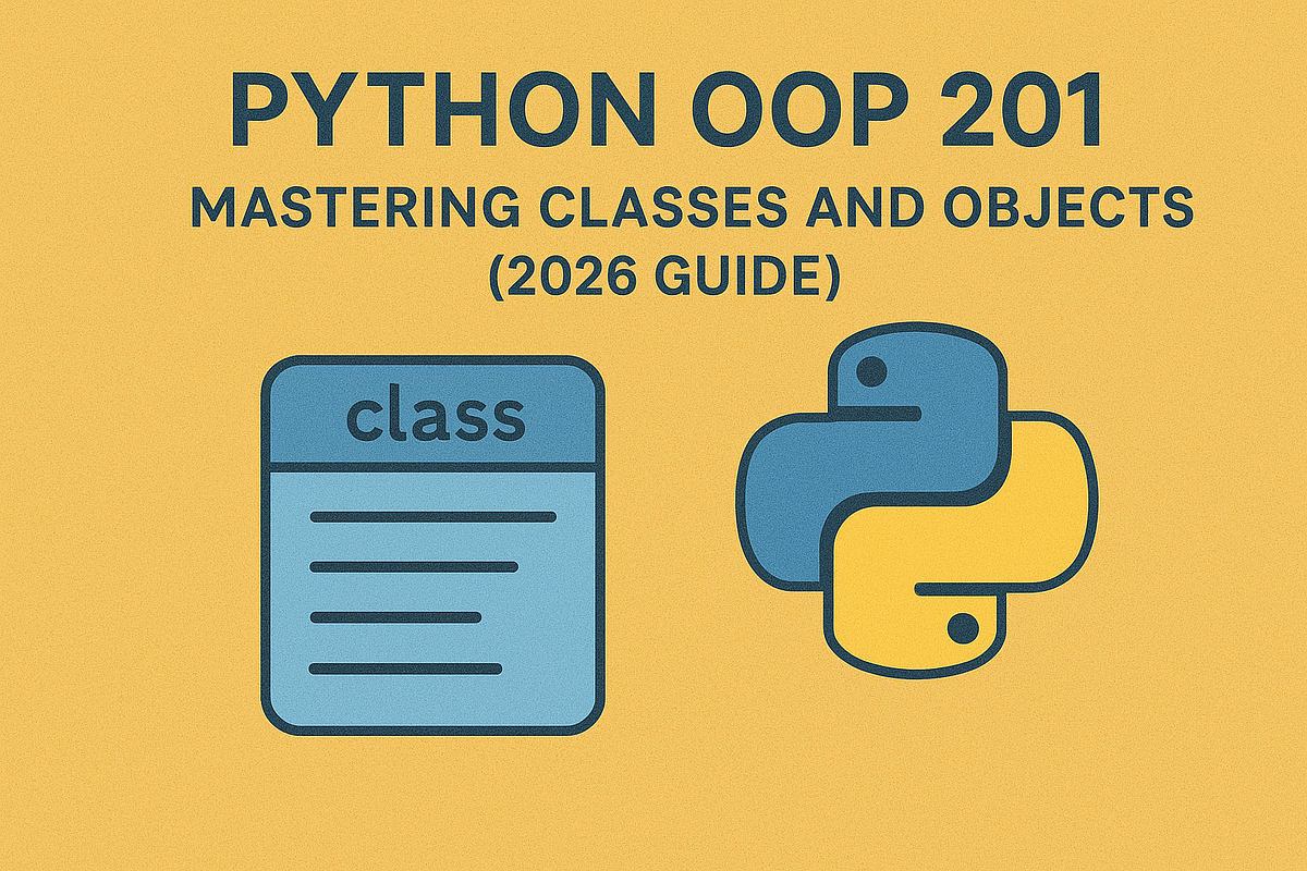 Python OOP 201: Mastering Classes and Objects (2026 Guide) | by Muhammad Syaoki Faradisa | Dec ...