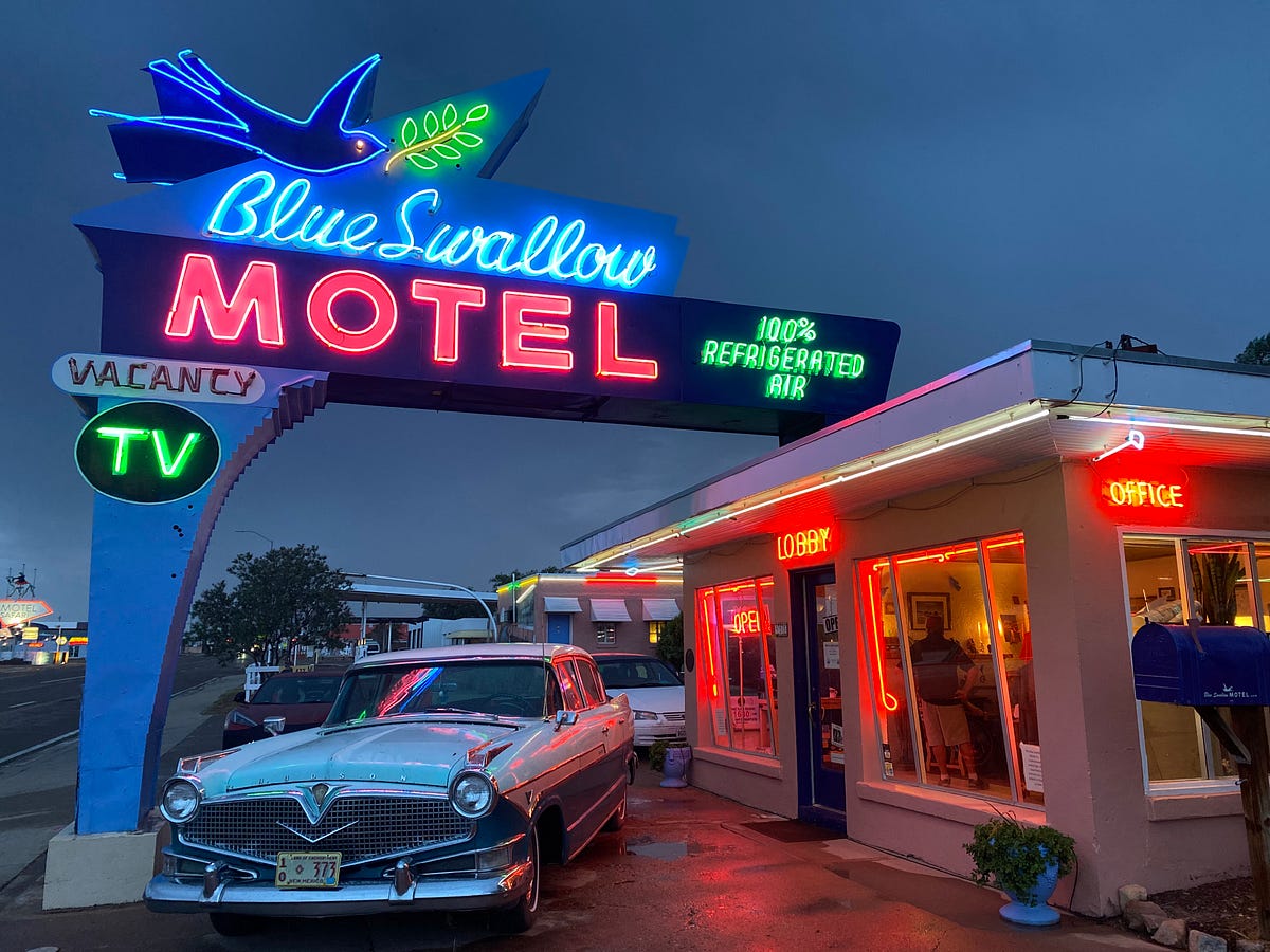 The Blue Swallow Motel: Experience a Step Back in Time | by Daniel ...