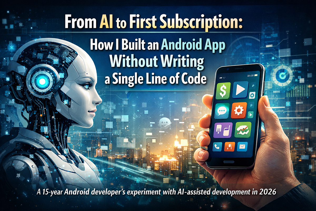 Build an Android App With AI: From Idea to First Subscriber | Level Up Coding