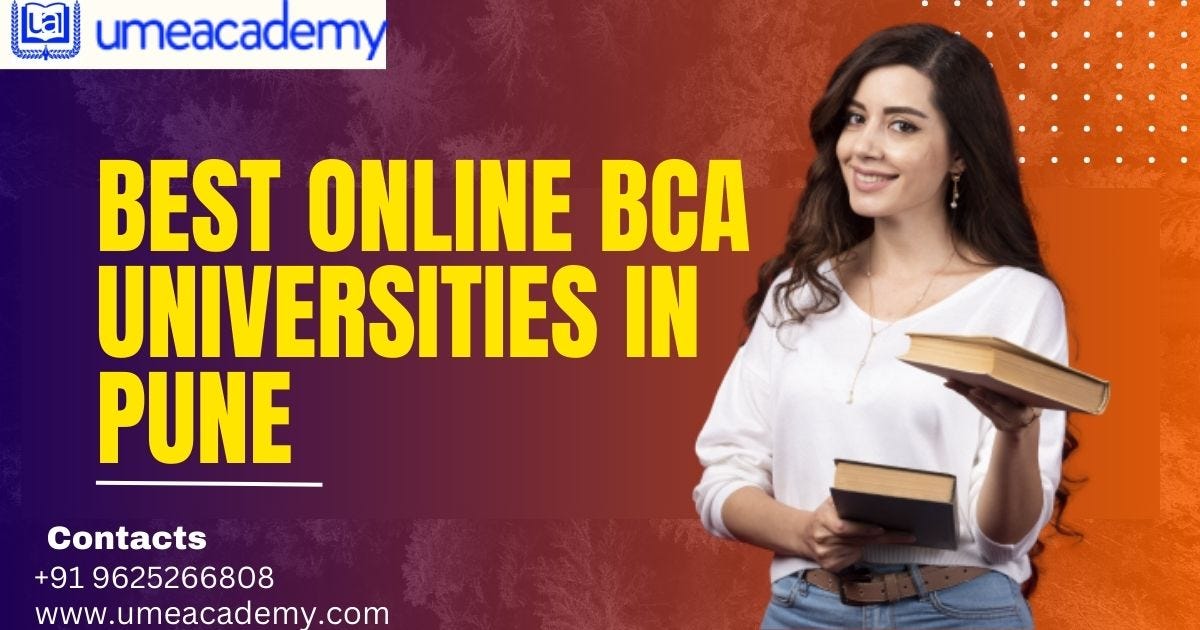 Best Online BCA Universities In Pune - Vinay - Medium