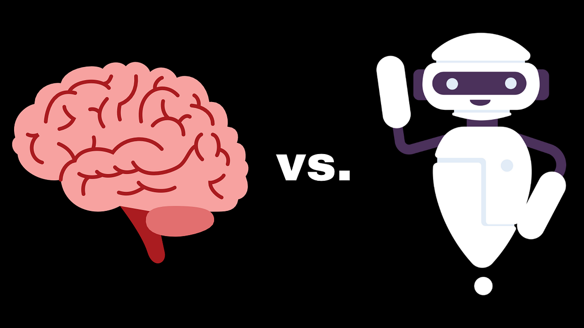 Artificial Intelligence vs. Human Thinking: Who will win the race? | by ...