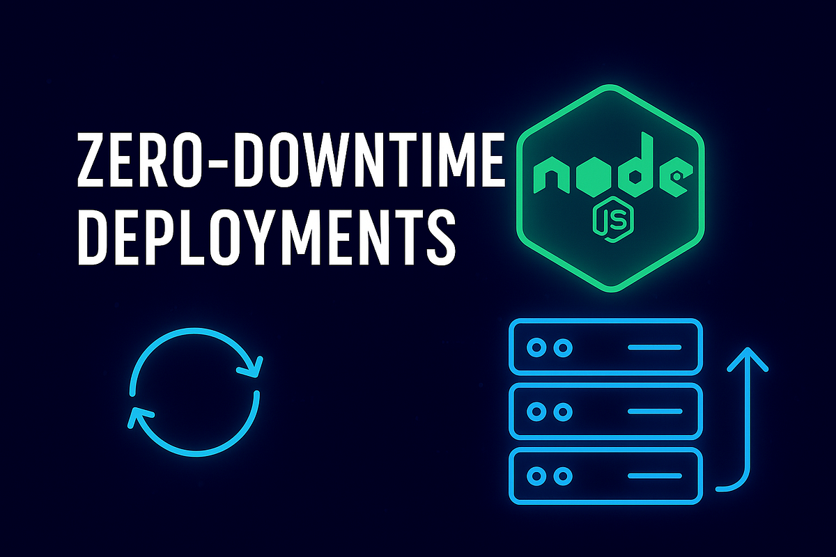 Zero-Downtime Deployments in Node.js: A Practical Guide | by Somendradev | Sep, 2025 | Medium