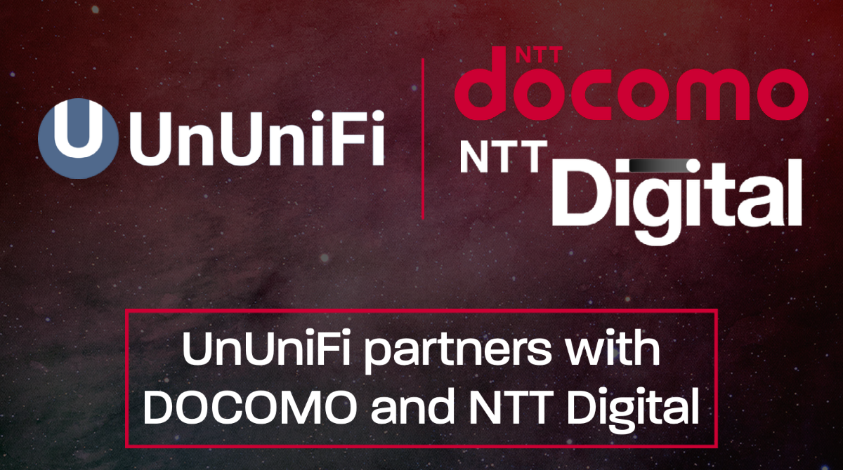 UnUniFi enters a joint partnership with NTT DOCOMO and NTT Digital for the Promotion and ...