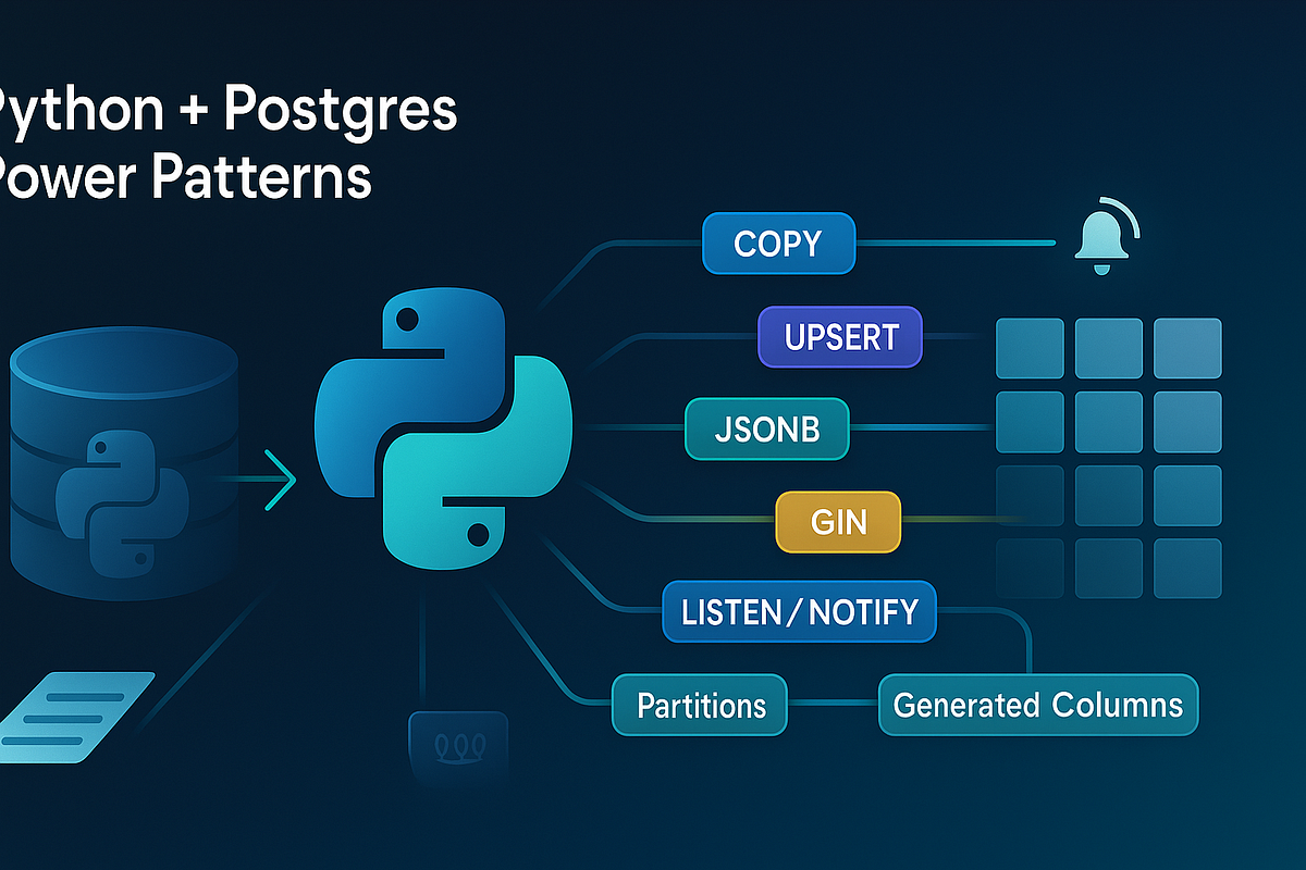 8 Python + Postgres Features You’re Missing | by Bhagya Rana | Sep ...