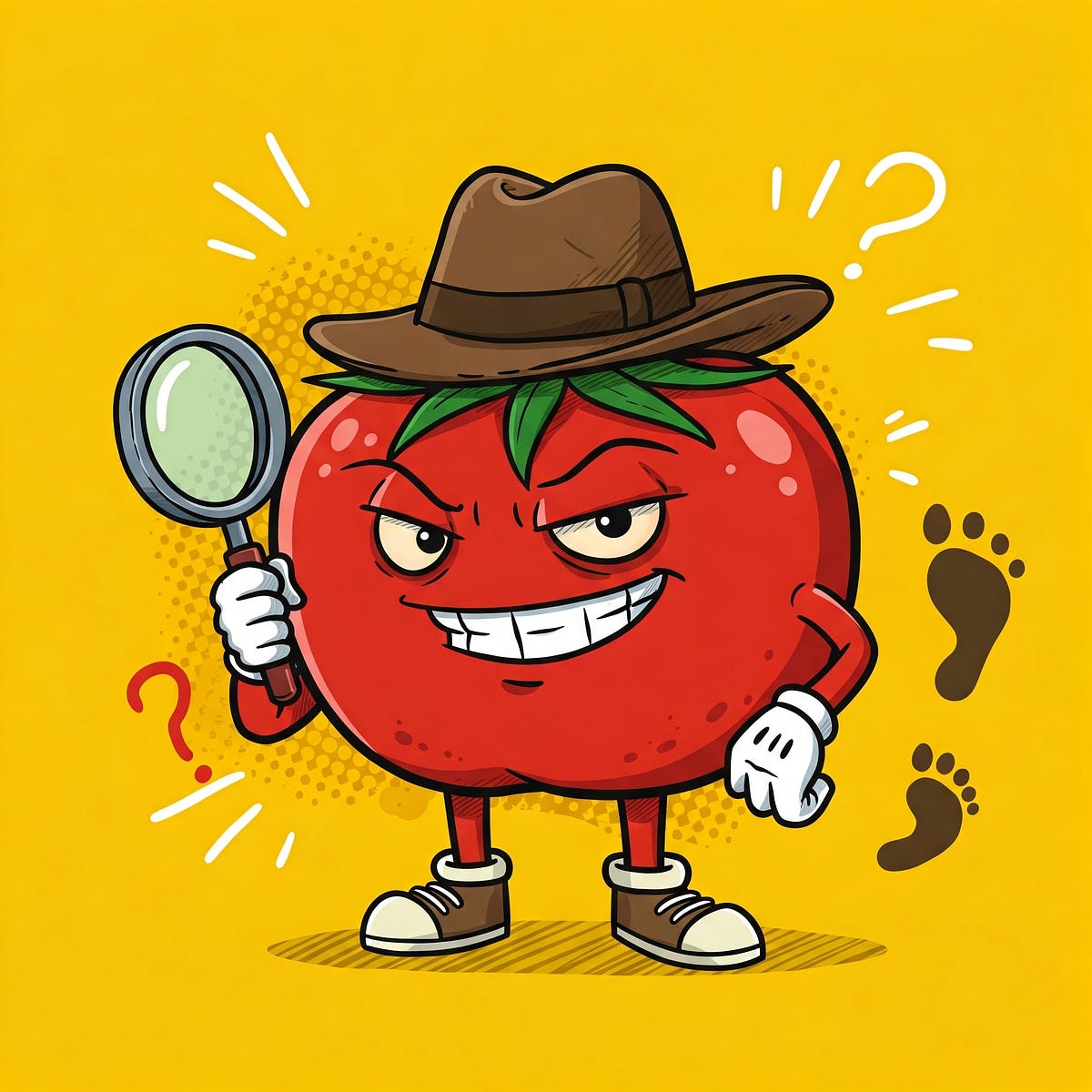 The Case of the Missing Tomato. One ripe tomato, one missing clue, and ...