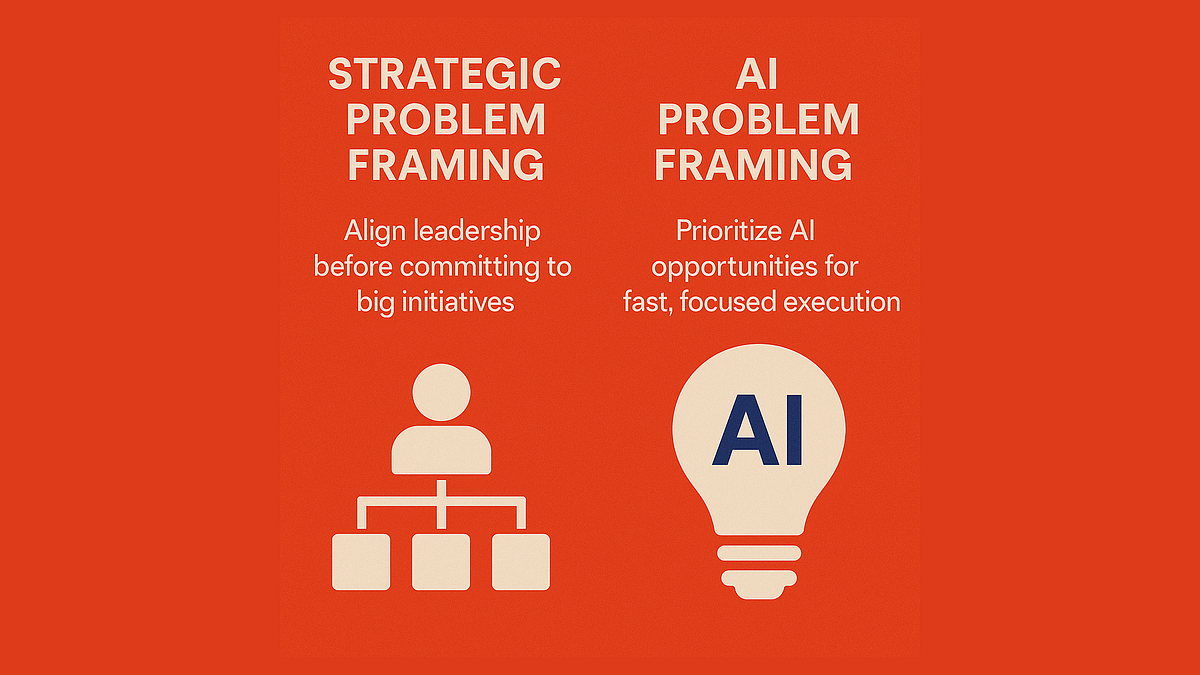 Framing the Right Problem: Why AI Demands a New Approach | by Cory ...