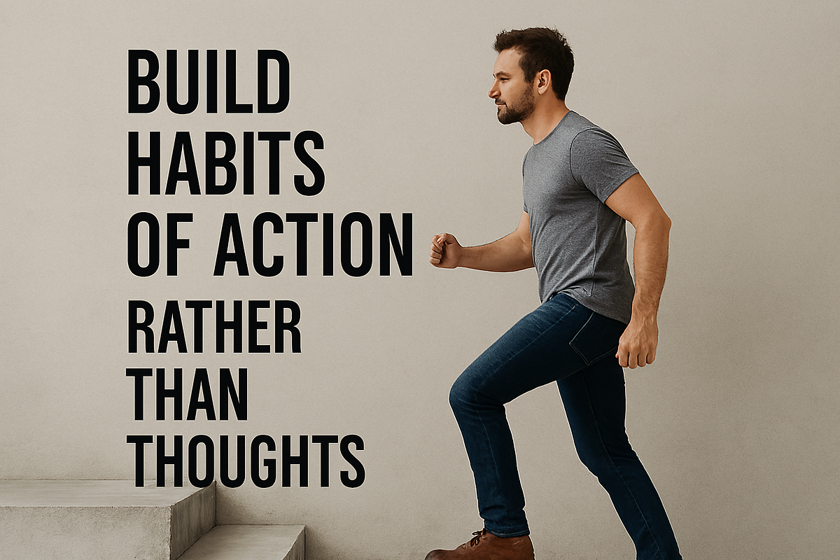 Build Habits of Action Rather Than Thoughts | by Bir Kshetrimayum ...